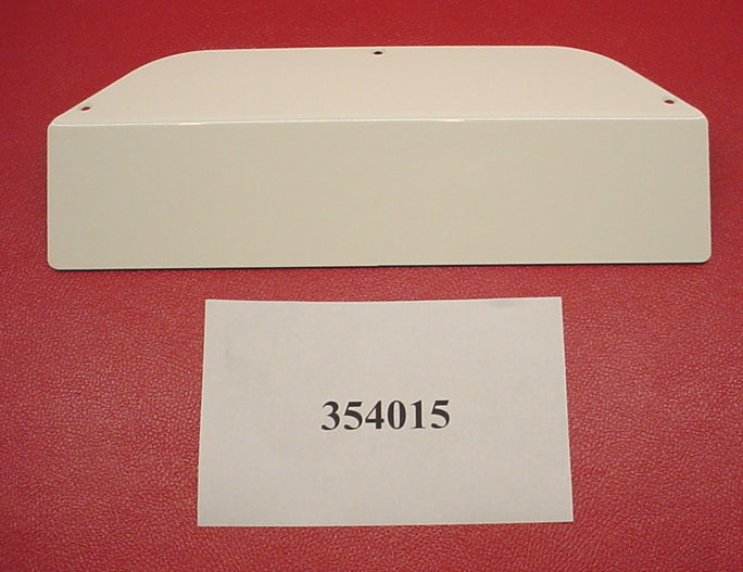 COVER - VENT TRANSOM WHITE w/o SHOWER NLA