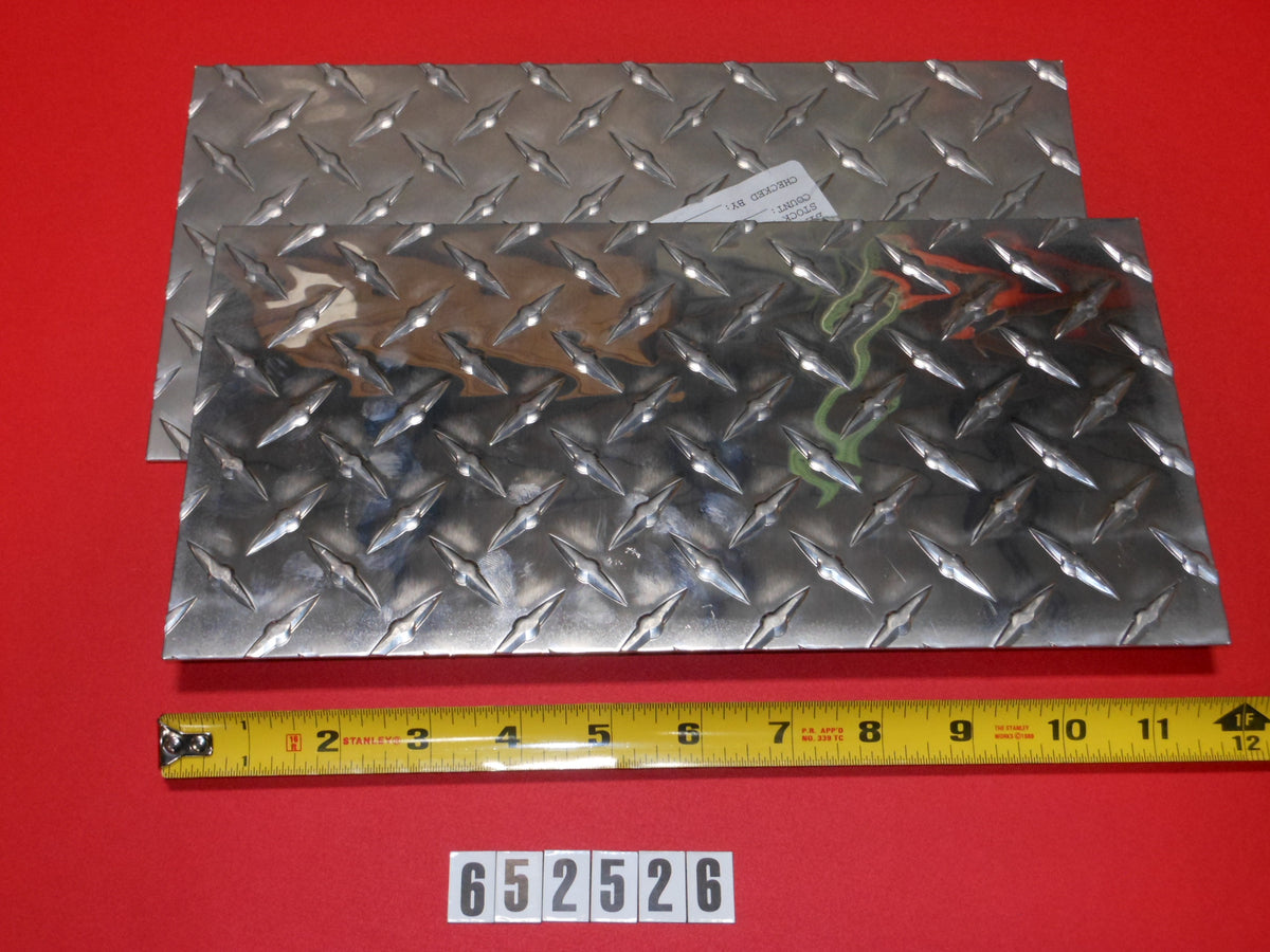 KIT-ALUM TREAD PLATE STD SINGLE FENDERS '13 2 PCS – MC Parts Depot